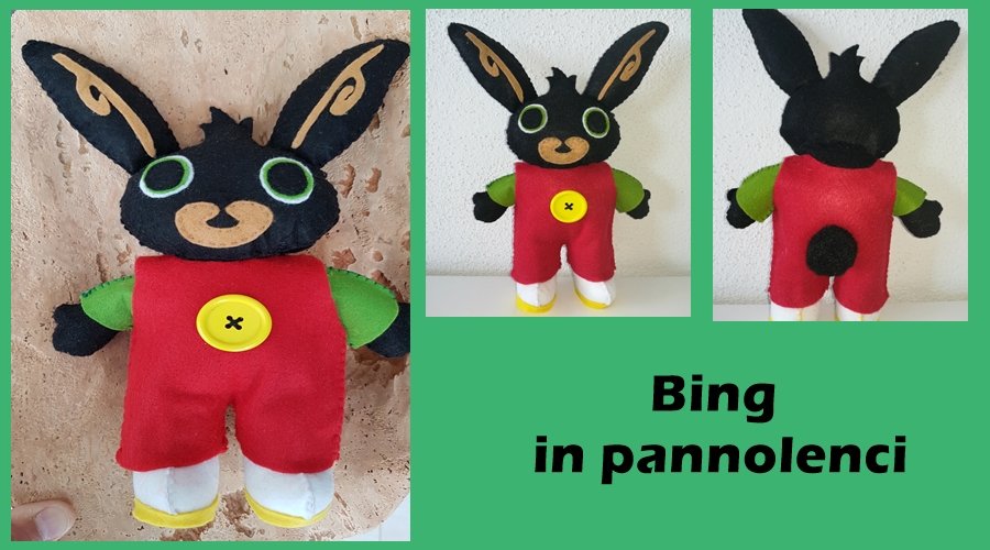 Come realizzare Bing in pannolenci - Mammawriter